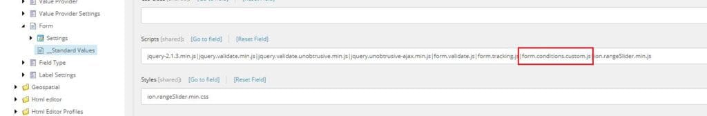 Sitecore Forms - Conditional Logic in Fields - Inspeerity