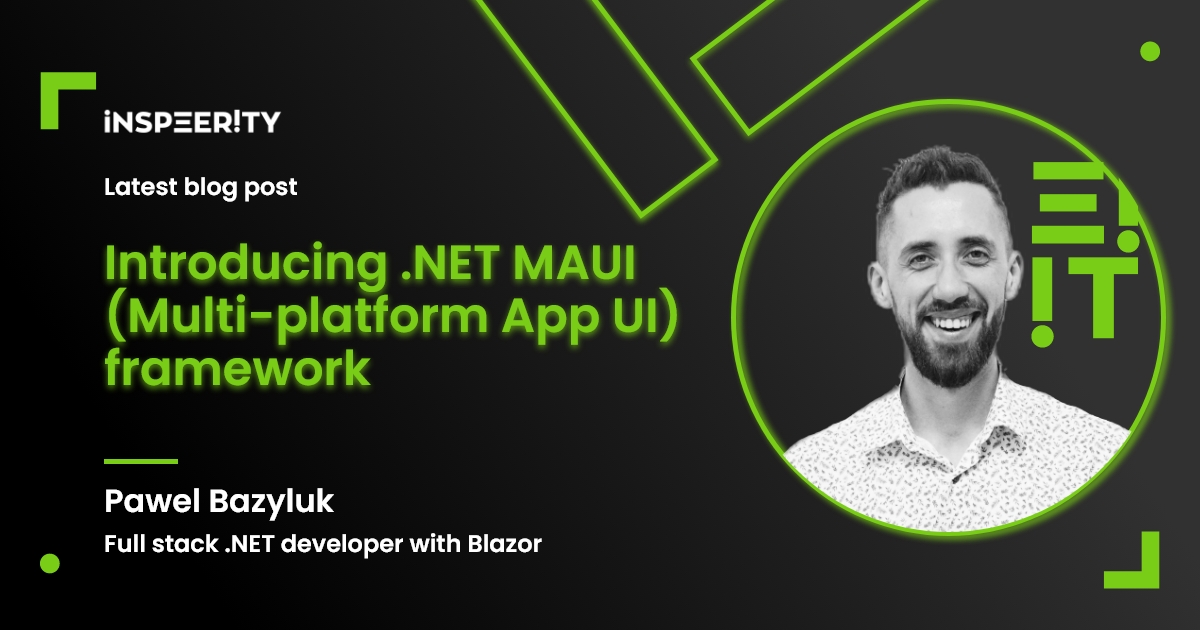 .NET MAUI Framework: Co to jest i jak działa? .NET MAUI Framework: Co to jest i jak działa?