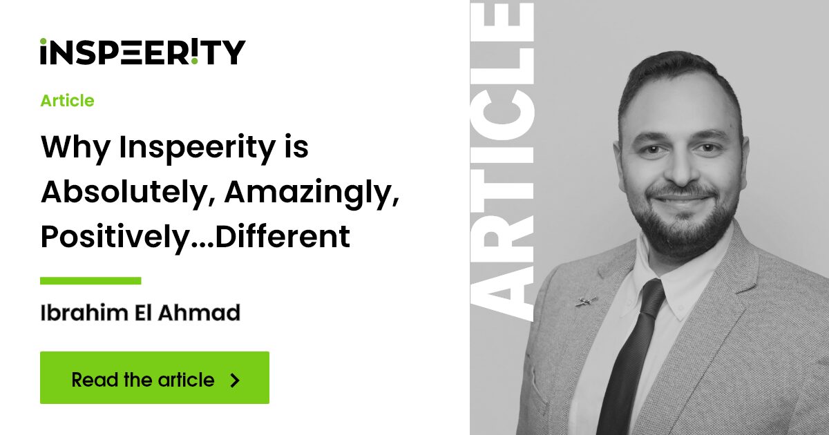 Why Inspeerity is absolutely, amazingly, positively... different | Inspeerity Blog